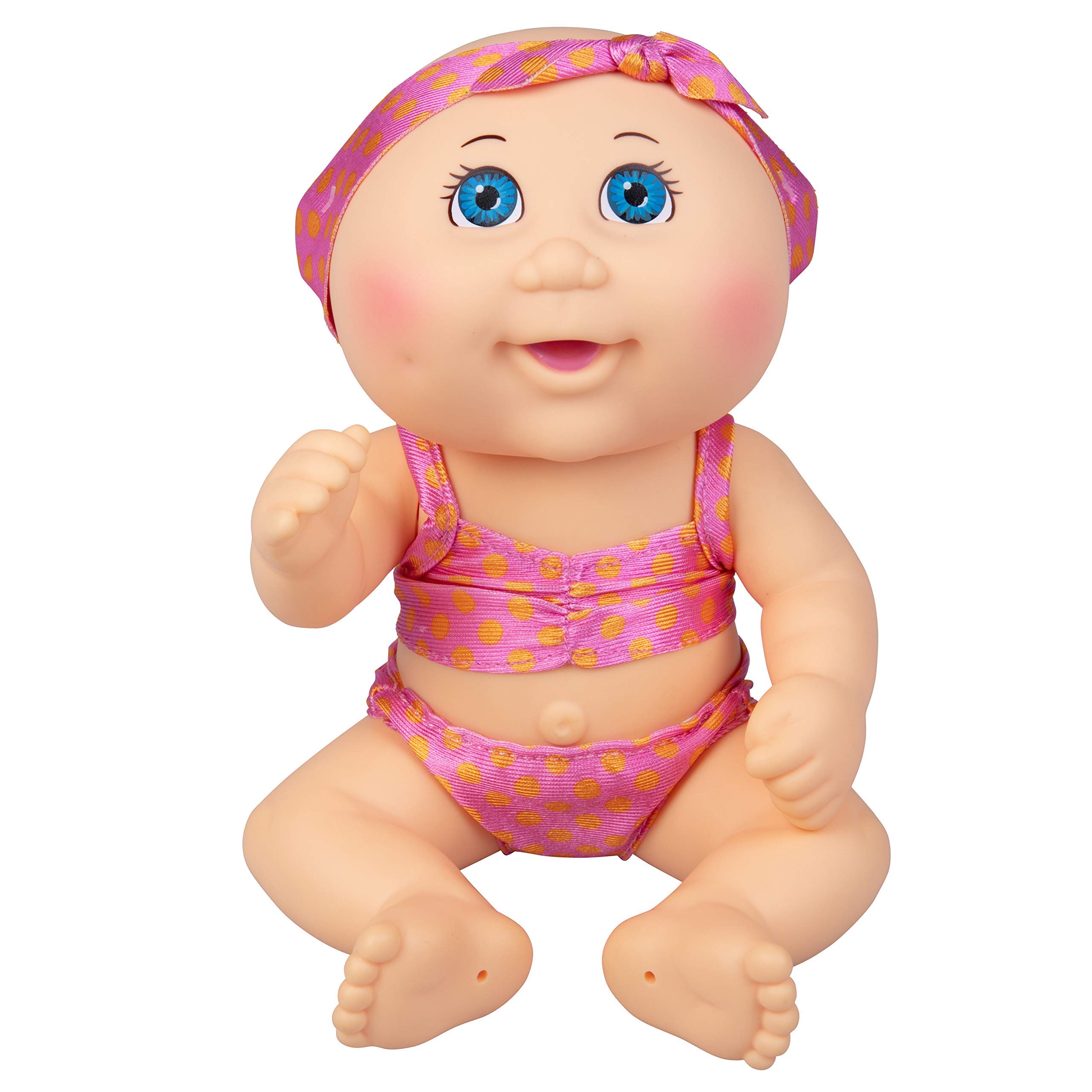 Cabbage Patch Kids Splash N' Float Toy Doll for Pool, Beach, Bath & Swimming - It Really Floats in Water! - Baby with Unicorn Inflatable Tube - Summer Gift for Kids Ages 2+