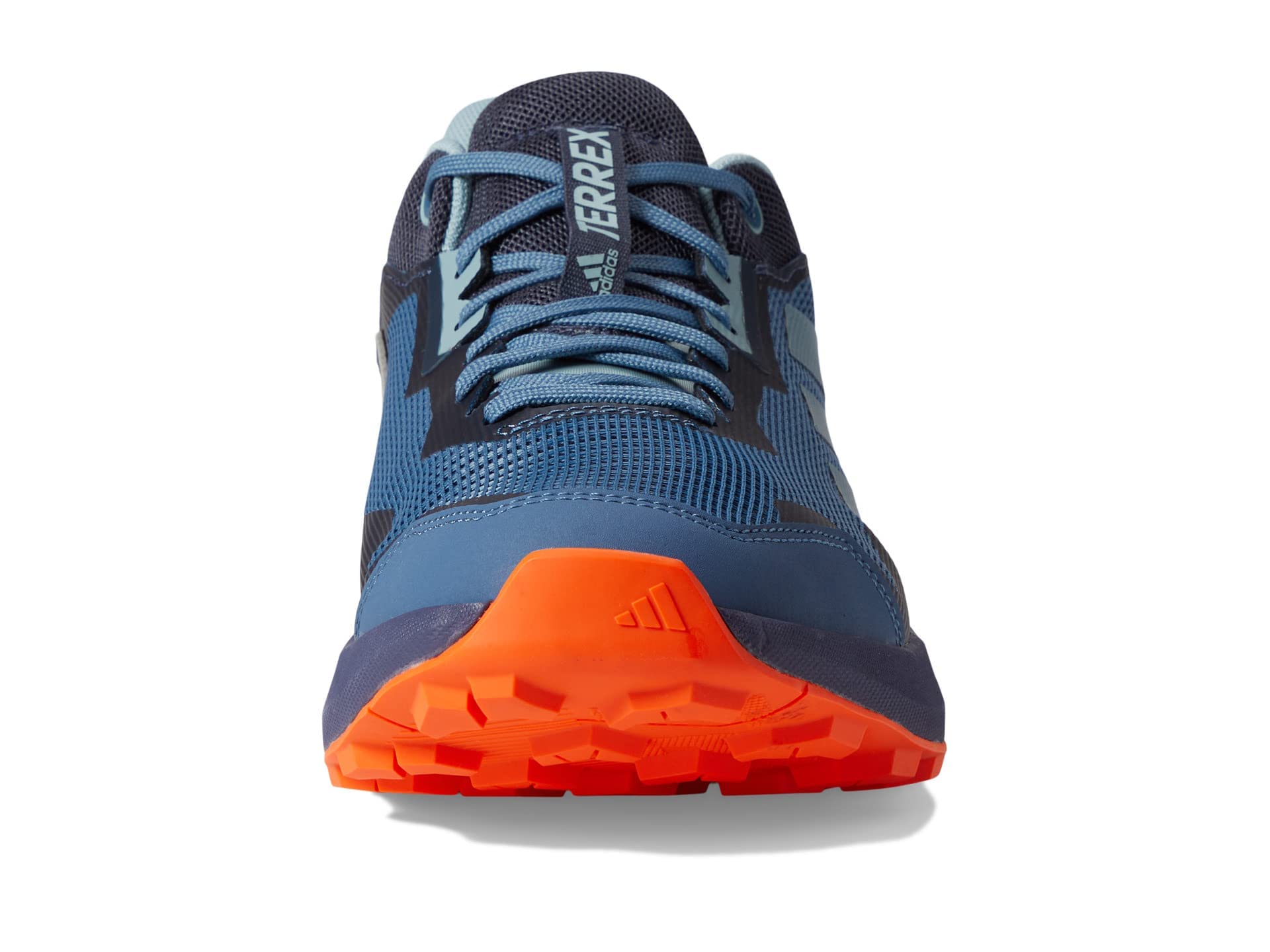 adidas Men's Terrex Trailrider Shoes Trail Running, Wonder Steel/Magic Grey Met/Impact Orange, 11