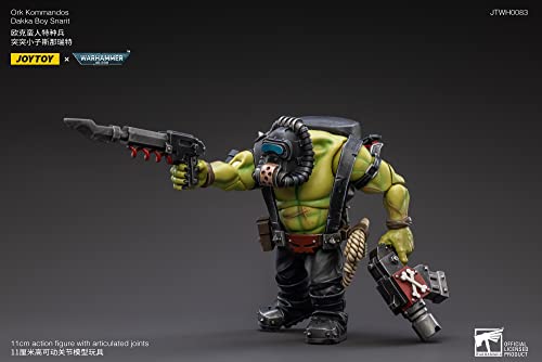 BLOOMAGE JOYTOY (BEIJING) TECH Warhammer 40K: Ork Kommandos Dakka Boy Snarit 1:18 Scale Action Figure
