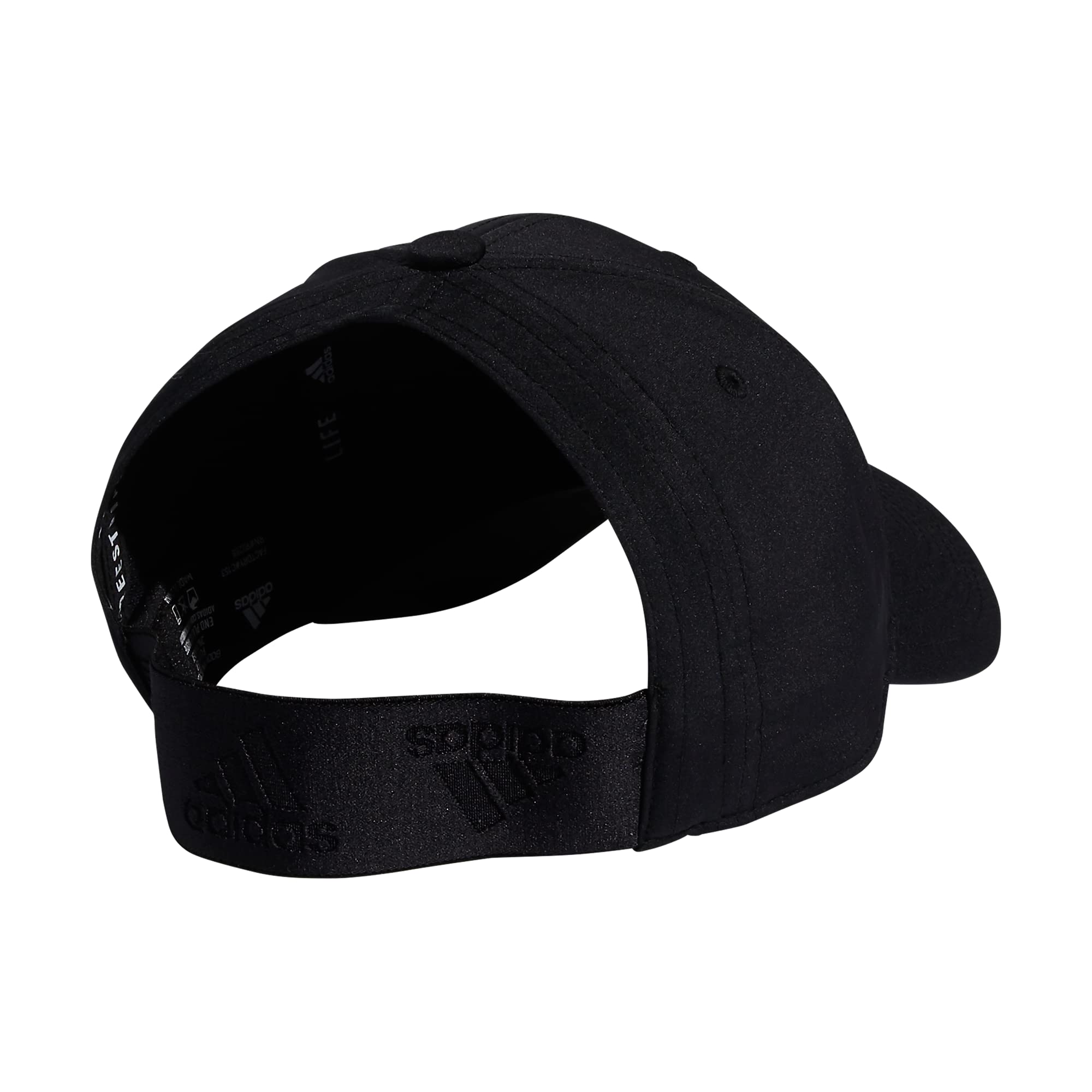 adidas Women's Backless Ponytail Hat Adjustable Fit Baseball Cap, Blue Dawn, One Size