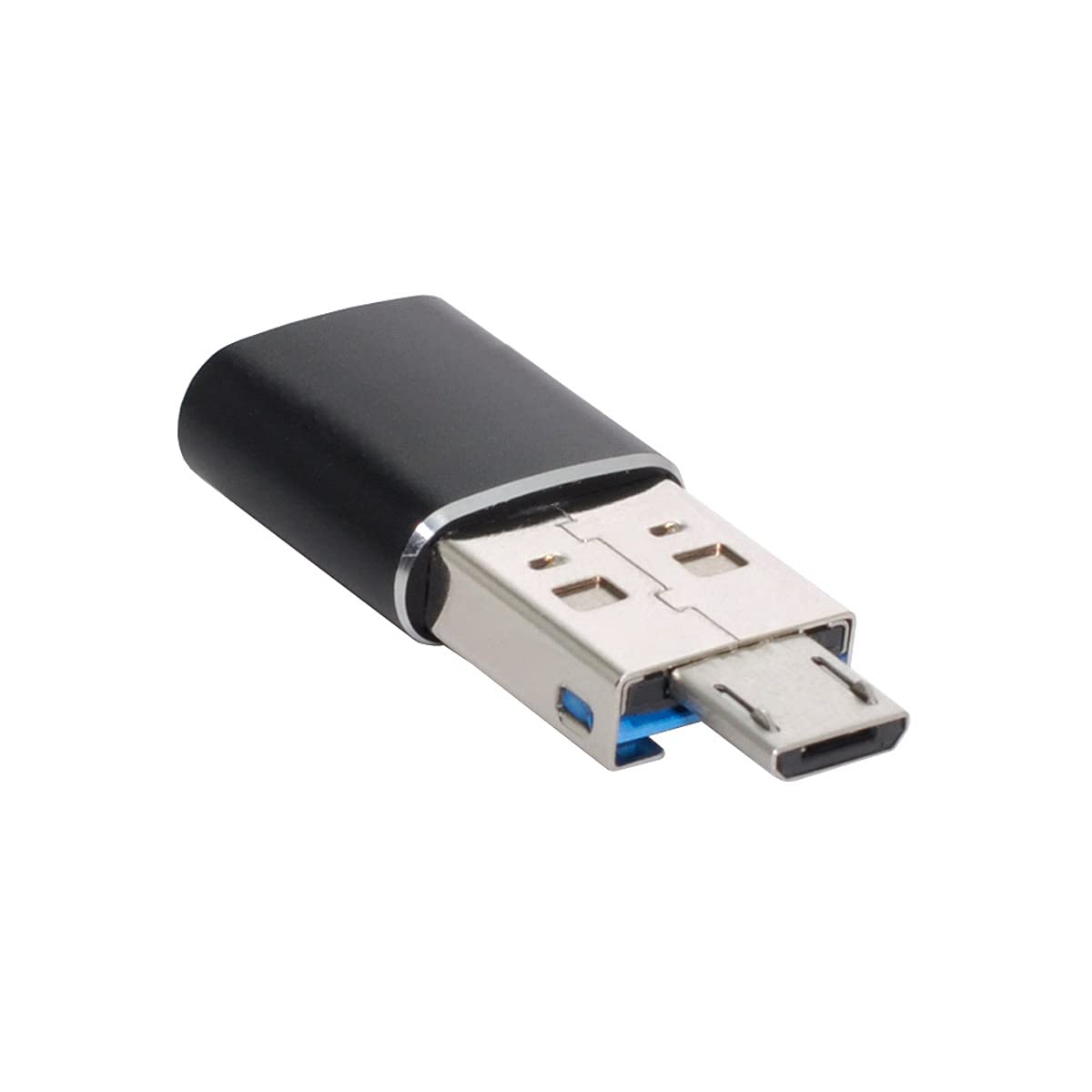 Cablecc USB 3.0 to Micro SD SDXC TF Card Reader with Micro USB 5pin OTG Adapter for Tablet/Cell Phone…