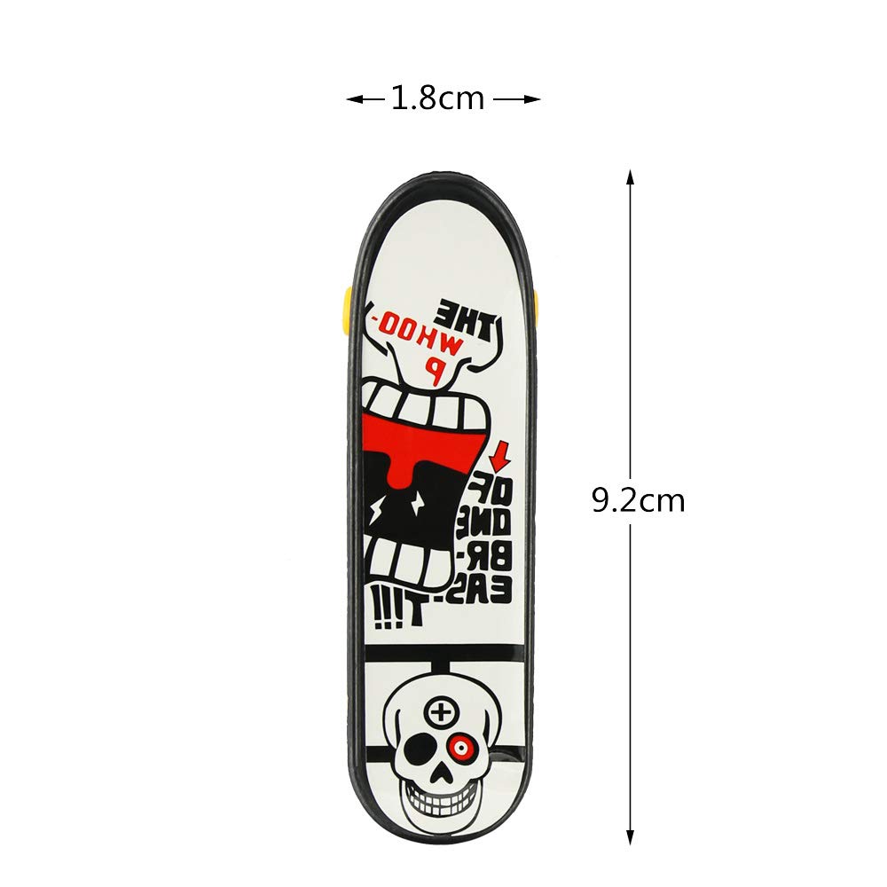 BeautyMood 24 pcs Professional Mini Finger Skateboard, Creative Fingertip Movement for Adults and Children (Random Mode).