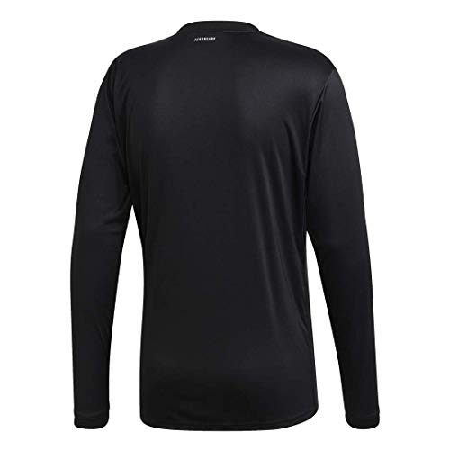adidas Uv Protect Ls, Black/White/White, Small