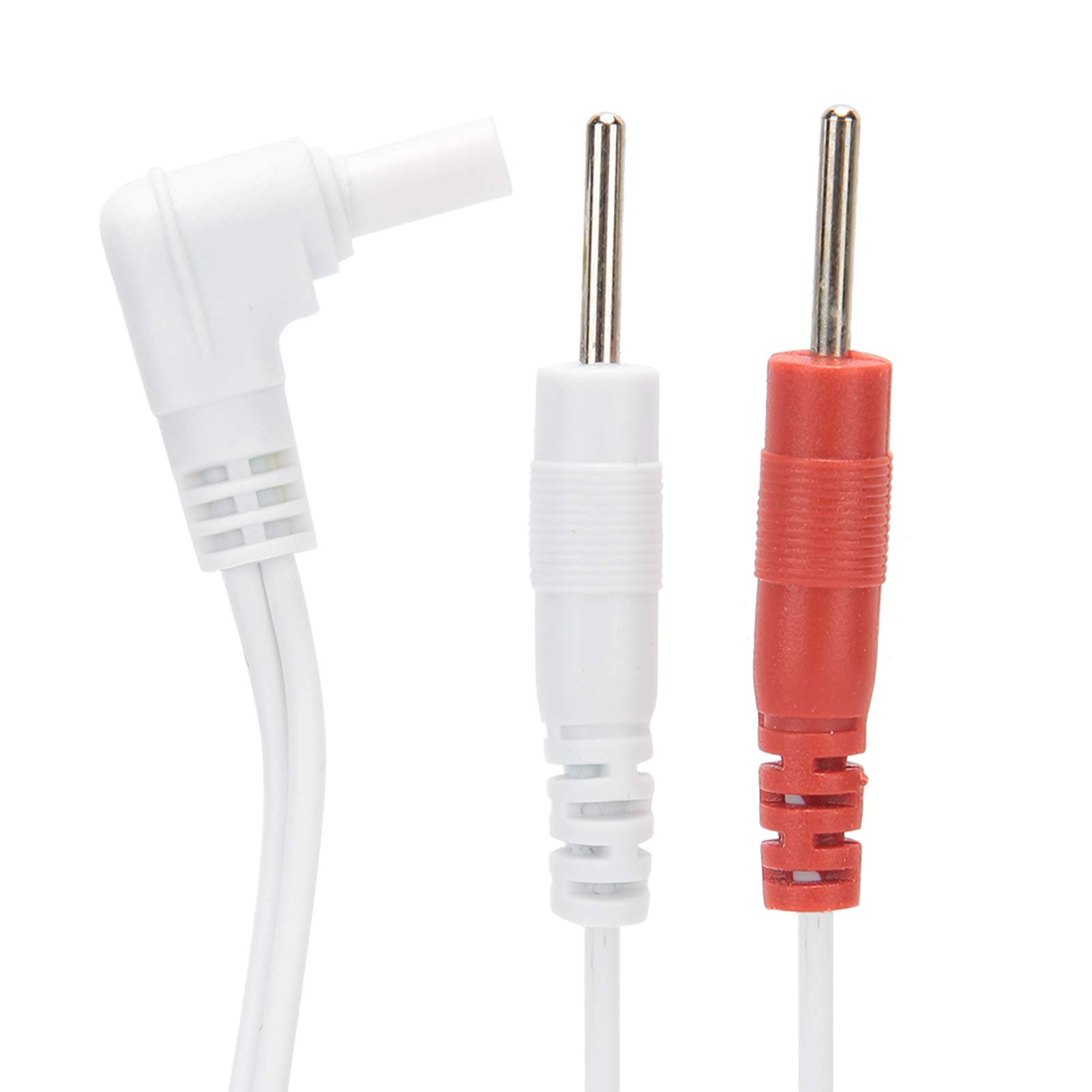 Sonew 10pcs TENS Wire Cable, 2.35mm 1.8m 2?in?1 Pin Type Electrode Lead Wires Cable for TENS Unit Physiotherapy Machine