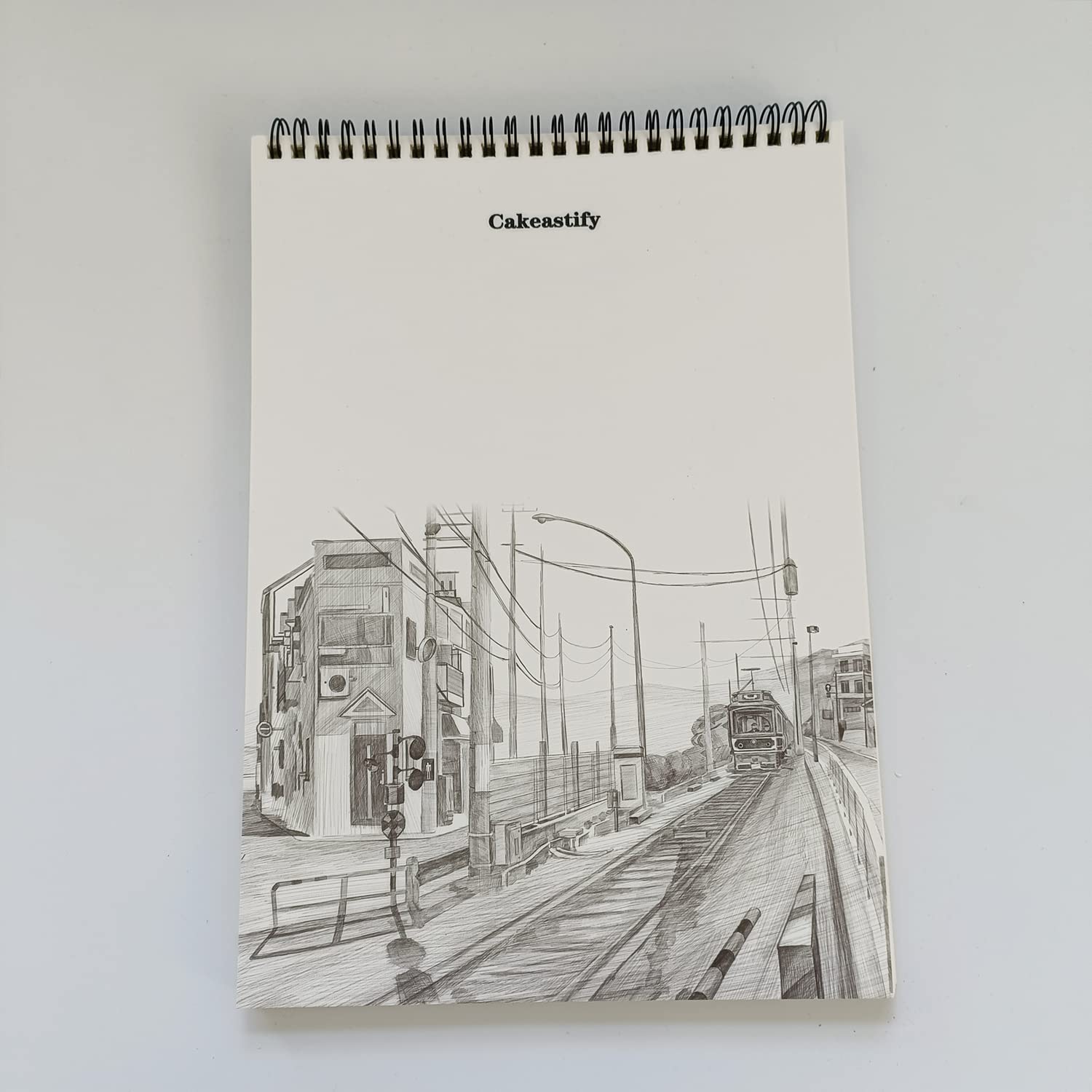 Cakeastify-Art paper, Premium Spiral Bound Sketch Pad