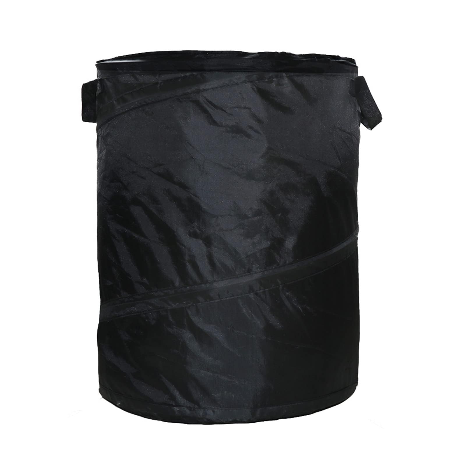 ANTING PRODUCTS 10 Gallon Camping Trash Can,Camping Trash Can Collapsible, Pop up Trash Can for Camping, Travel, Outdoor,Home,Black Color
