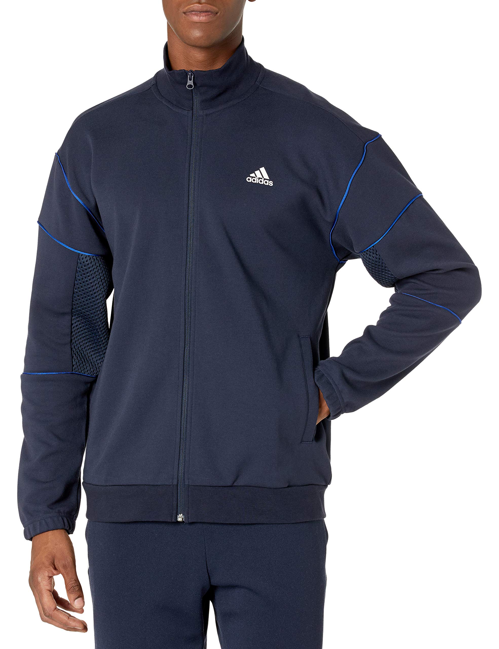 adidas mens Must Haves PB Track Top Ink Large