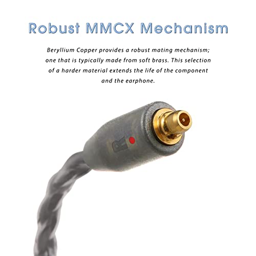 Campfire Audio Smoky Litz IEM Cable | MMCX Cable Replacement Headphone Cable