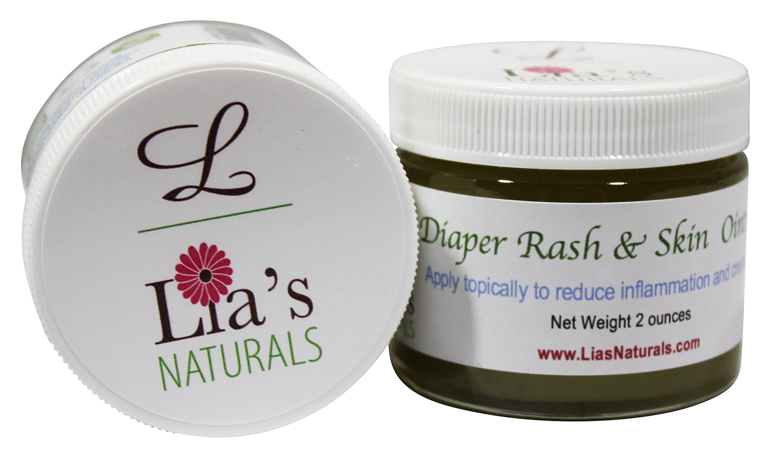 Lia's Naturals Skin Ointment & Diaper Rash Cream 100% Organic Clinically Tested