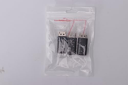 FREEGENE Mini DP Dummy Plug Thunderbolt 2 Display Emulator 4K 3840x2160@17Hz-3 Pack