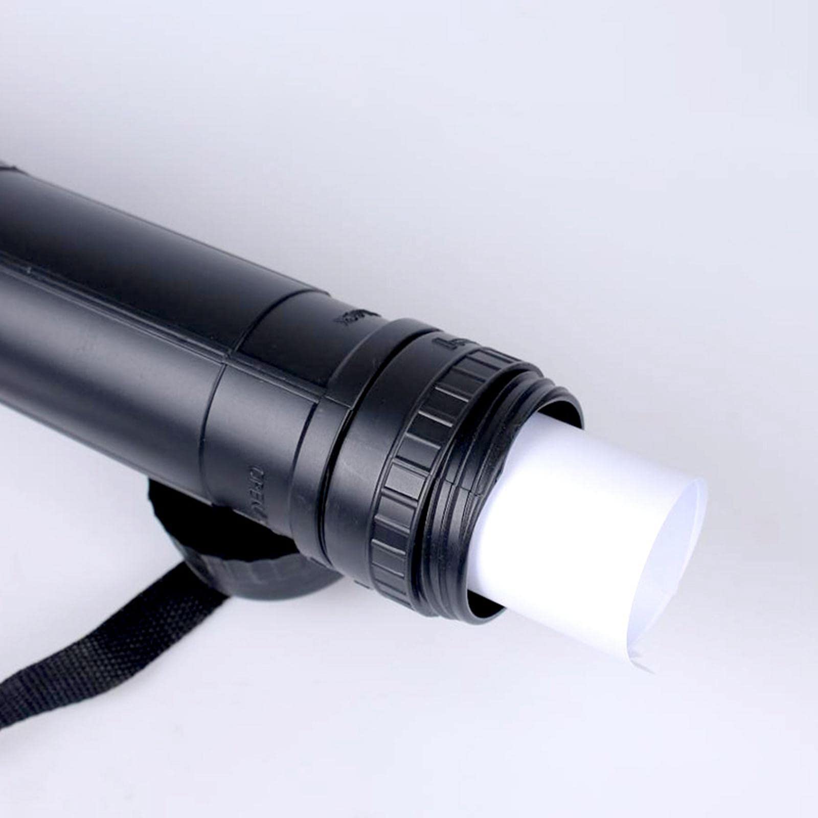 Menolana Expandable Poster Tube Artwork with Strap Document Holder for Drawings Picture
