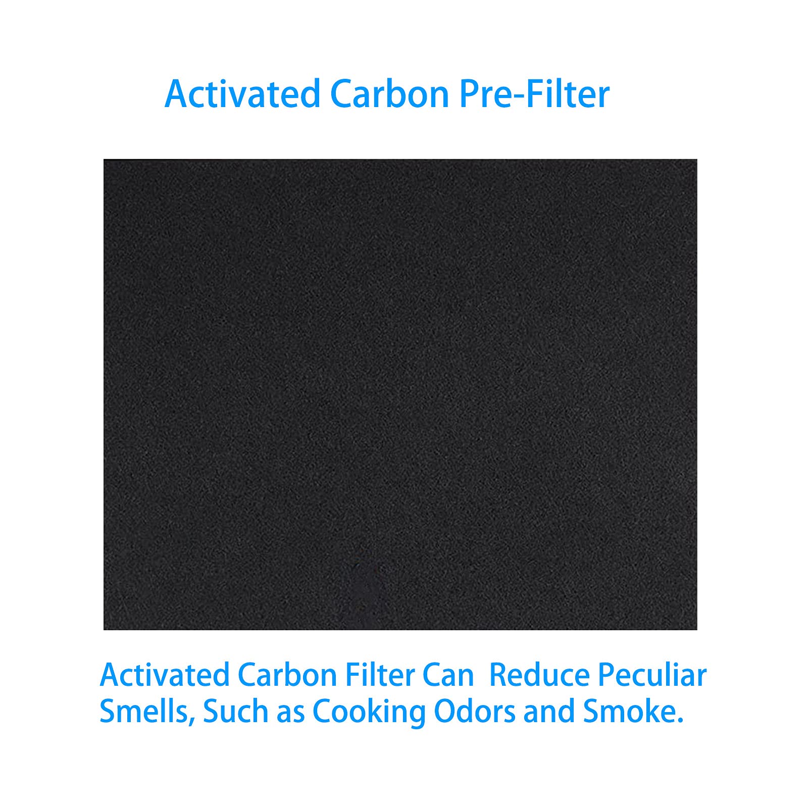 D480 Replacement Filter D4 Compatible with Winix D480 Air Purifier, Item Number 1712-0100-00, 2 True HEPA D4 Filters and 8 Activated Carbon Pre-Filters