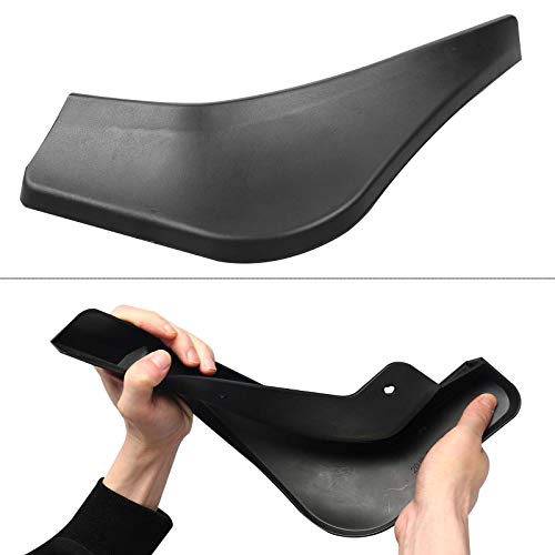 4Pcs Car Black Mud Flaps Mudguard Fender Cover Trim Replace for 2015-2023 2024 Dodge Charger SXT and 2015-2018 Charger GT/RT