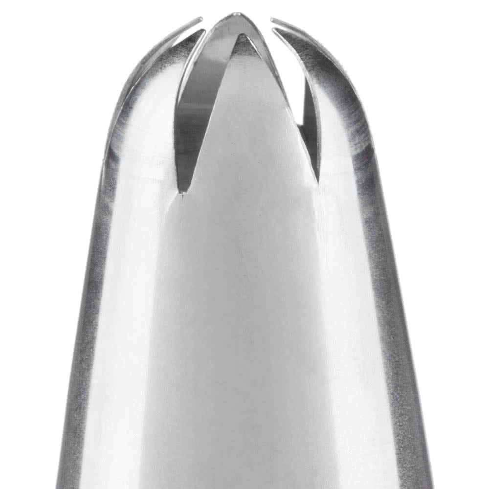 Ateco #852 Deep Closed Star Pastry Tip - Stainless Steel