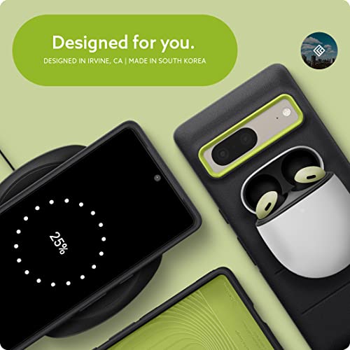 Caseology Athlex for Google Pixel 7 Case 5G [Integrated Grip] with Military Grade Drop Tested (2023) - Active Green