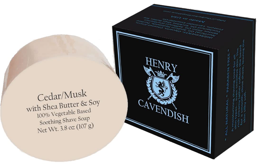 SEXXY Shaving Soap with Shea Butter & Coconut Oil. Long Lasting 110ml Puck Refill. Himalaya Fragrance. All Natural. Rich Lather, Smooth Shave. For Ladies and Gentlemen.