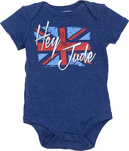 Lyrics by Lennon and McCartney Newborn Baby Boys 5 Pack Short Sleeve Bodysuits Multi 3-6 Months