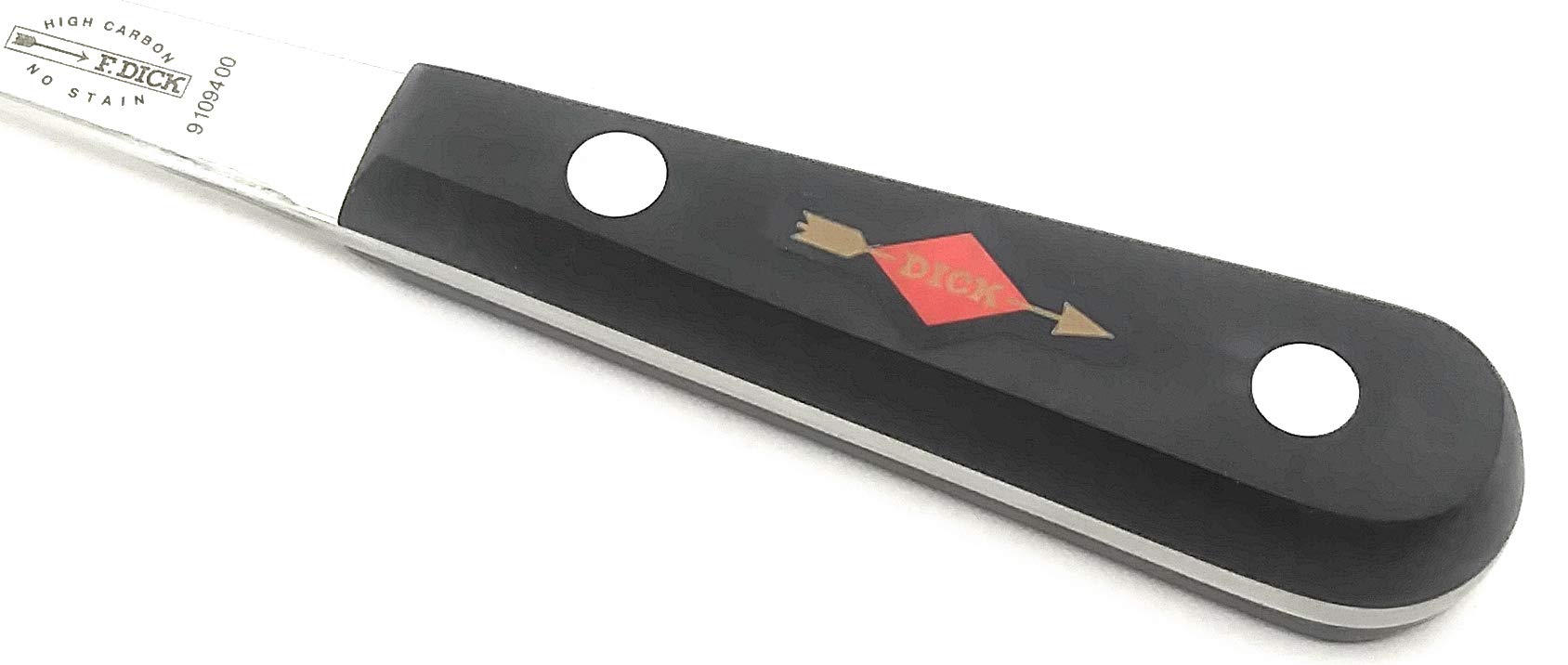 F. Dick 3" Blade Oyster/Clam Knife - Full Tang Blade With Riveted Durable Handle - Beveled Edge - German Made Of German High-Carbon Stainless Steel