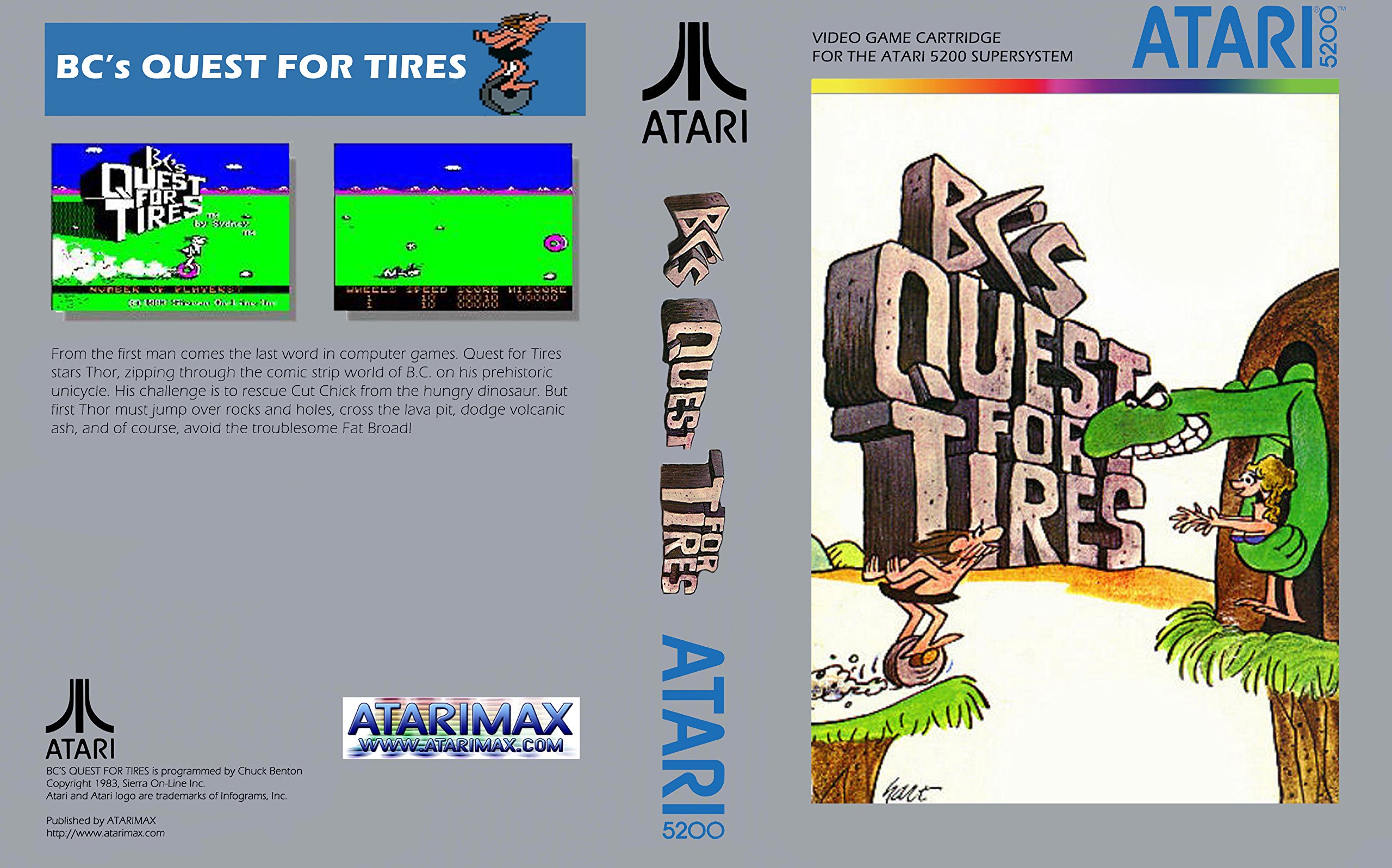 BC's QUEST FOR TIRES, ATARI 5200