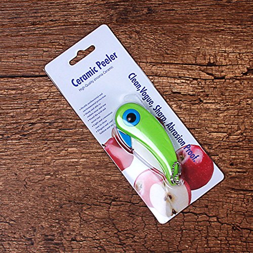 Creative Bird Shape Collapsible Portable Folding Ceramic Fruit Knife Paring Knife (four Colors Optional)