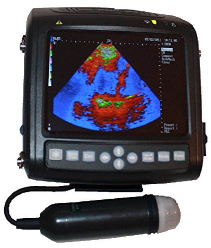 Full Digital Mechanical Sector Ultrasonic Diagnostic Instrument(veterinary) with 3.5mhz Waterproof Mechanical Sector Probe SGV7 (272438cm)