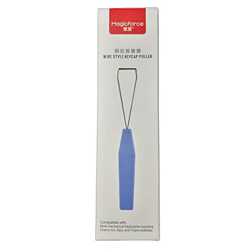 Keycap Puller Black Stainless Steel Keycap Removal Tool Expert for Mechanical Keyboard Magicforce by Qisan