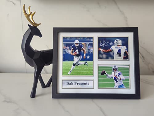 Dak Prescott Reprint Signed Photo Picture Poster Framed Display Decorations Fan Gifts Memorabilia Wall Art