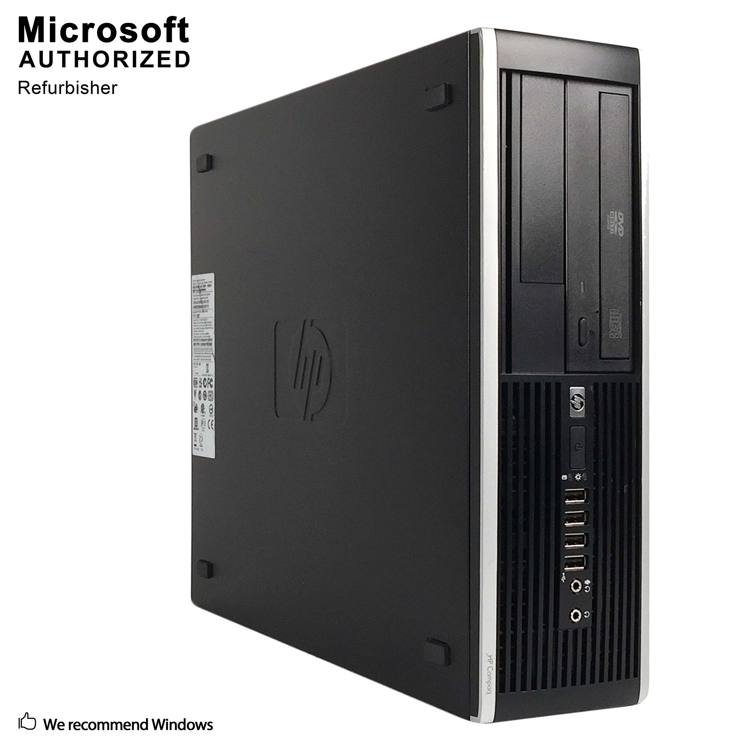 HP Desktop Package,AMD Dual Core 5400B up to 3.8 GHz,4GB,500GB,DVD,WiFi,BT 4.0,Windows 10-Multi Language Support-English/Spanish/French, 19in Monitor(Brands May Vary)(Renewed)
