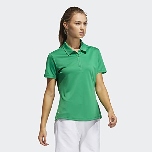 adidas Women's Performance Primegreen Polo Shirt, Green, X-Large