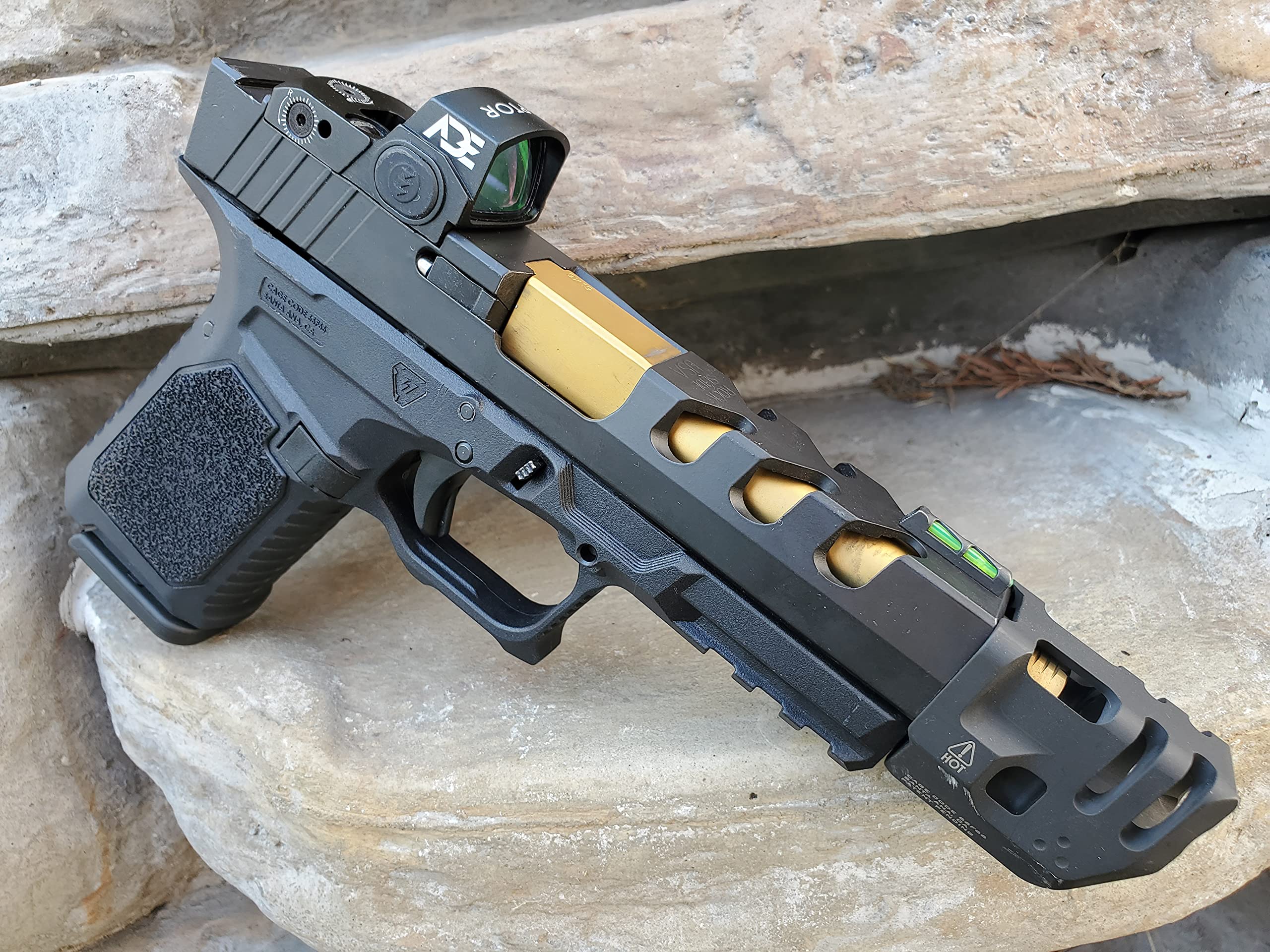 Ade Advanced Optics 2MOA RD3-020 Raptor Red Dot Sight for Optics Ready Pistol That is Compatible with RMR fooprint Optics Such as Holosun HS407C/HS507C/HS507T and Riton X3 Tactix PRD.…
