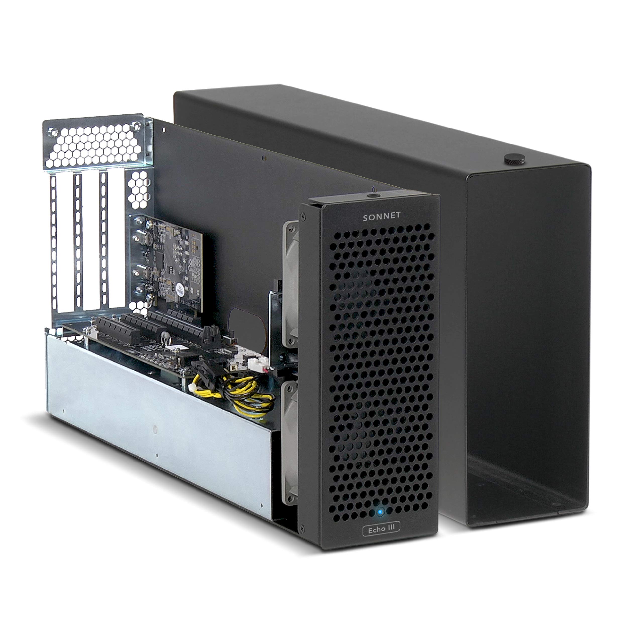 Sonnet Echo III Desktop a 3-Slot Desktop Thunderbolt 3 to PCIe Card Expansion System