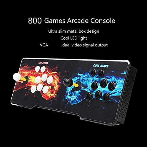 846 Game in One Double Rocker Arcade Double Boxing English Version Children's Gift Ergonomic Design Game Console