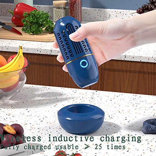 Capsule Fruit And Vegetable Purifier 4400mah Wireless Induction Charging, Used To Purify Fruits And Vegetables, Seafood, Meat, Cereals, Etc,smart Home Products