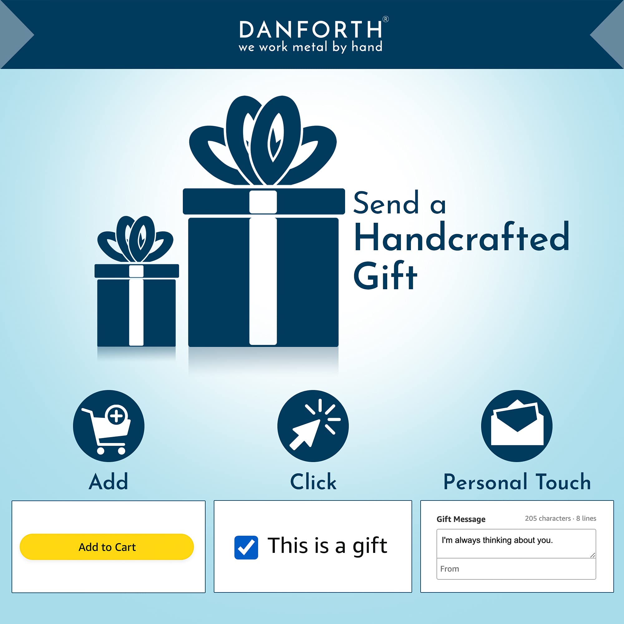 DANFORTH - Tractor Tooth Fairy Box - Handcrafted Pewter Toothfairy Box For Boys and Girls - Made In USA