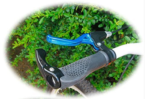 BicycleStore Bicycle 1 Pair Universal Full Aluminum Alloy Brake Handle Mountain Road Bike Brake Lever 2.2cm Diameterā¦