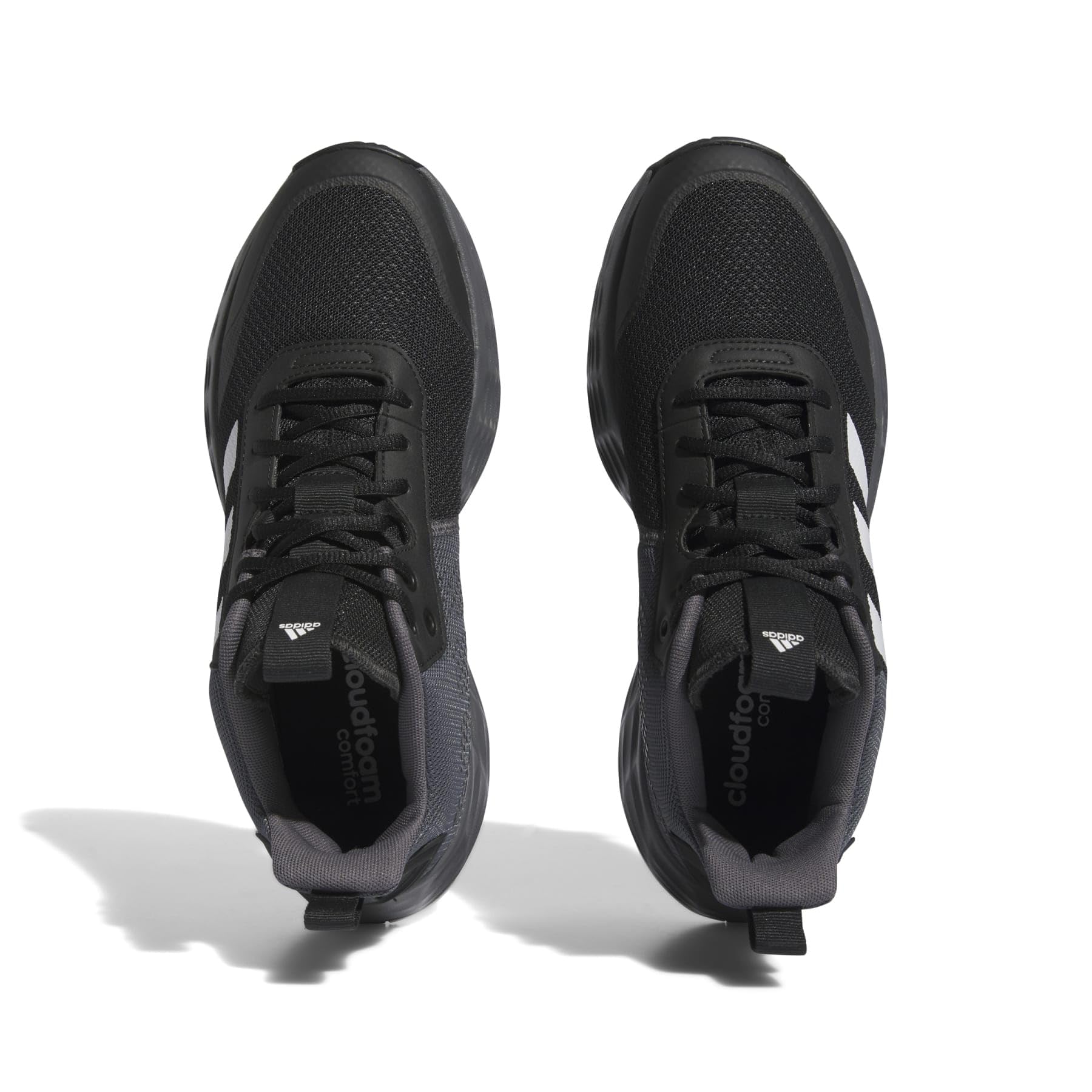 adidas Men's Own The Game 2.0 Sneaker, Core Black/Grey/White, 10.5