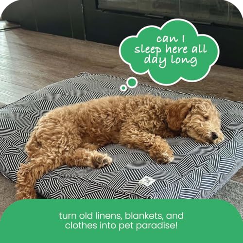 Molly Mutt Large Crib Mattress Cover - Rough Gem Print - Measures 27”x52”x5”- 100% Cotton - Durable - Breathable - Sustainable - Machine Washable Dog Bed Cover