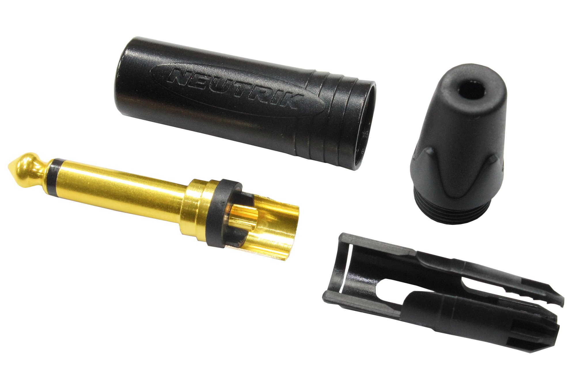 Canare 10 Foot GS-6 - Neutrik Gold Plated Silent Plug - Guitar Bass Instrument Cable - Straight to Angled 1/4 Inch Plugs - Custom Made by Worlds Best Cables