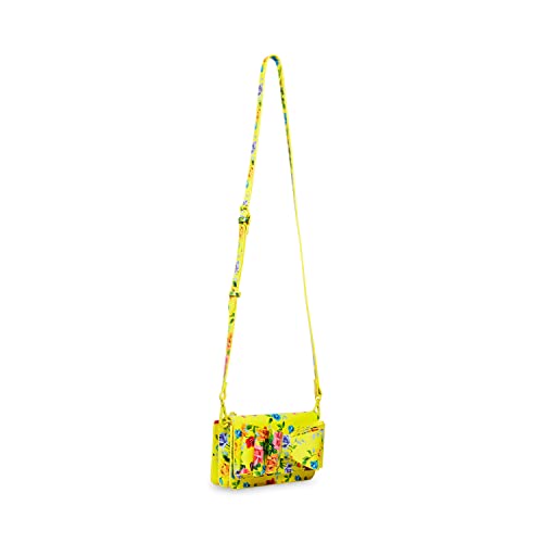 Betsey Johnson Bow Wallet On A String, Yellow