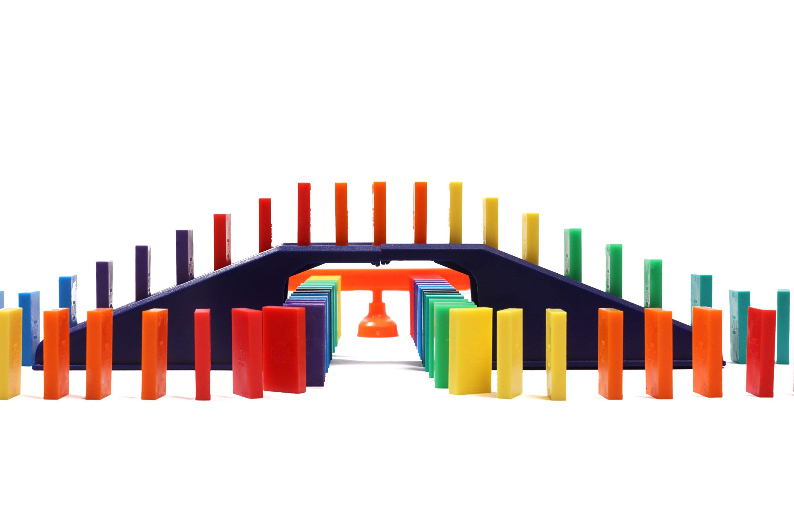 Bulk Dominoes Mini Domino Kit | Dominoes Set, STEM STEAM Small Toys, Family Games for Kids, Kids Toys and Games, Building, Toppling, Chain Reaction Sets (Starter)