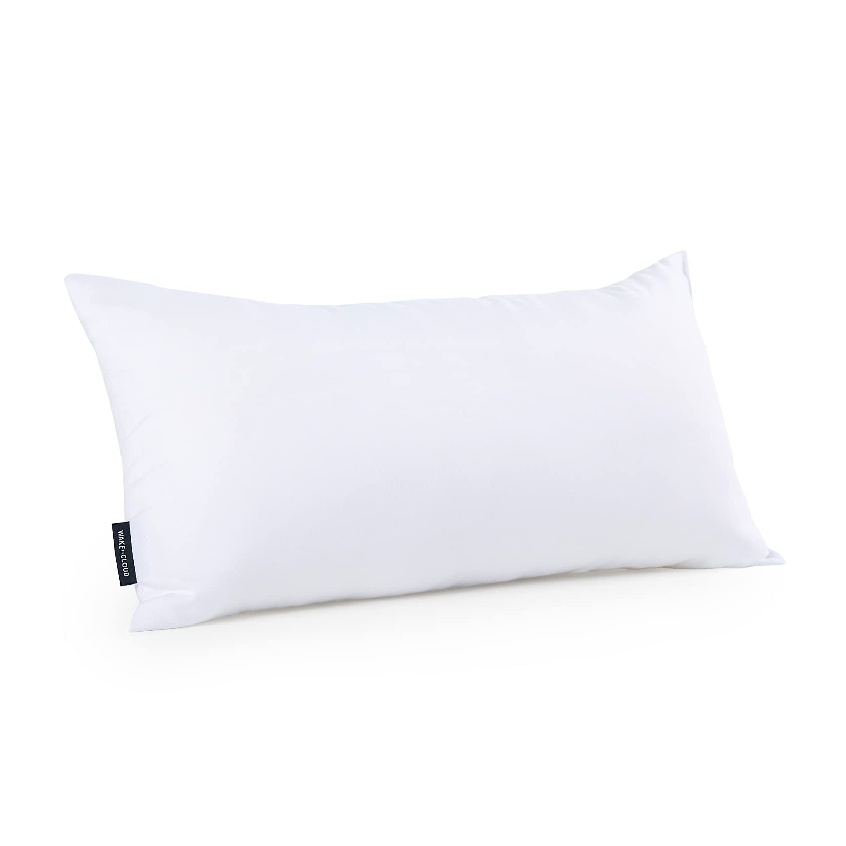 Wake In Cloud - Nap Mat Pillow Insert Replacement, for Kids Toddler Boys Girls Daycare Preschool Kindergarten, Soft Microfiber, 20x10 Inches