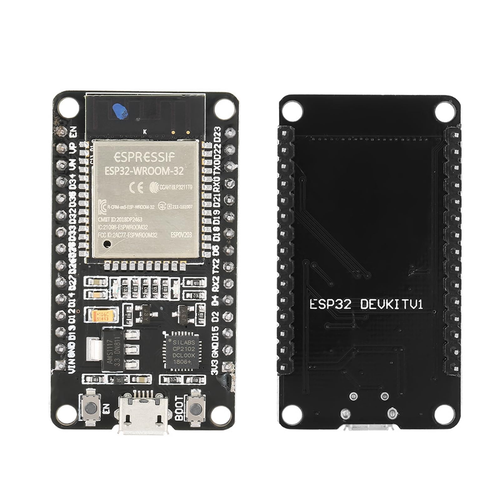 Walfront ESP32 WiFi Bluetooth Camera Module Development Board - Dual Core Module for IOT
