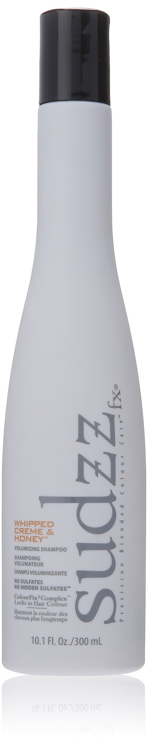 SUDZZFX Whipped Crème & Honey Volumizing Shampoo, 10.1 Fl Oz ColourFix Leave-In Conditioner, 8.5 Fl Oz
