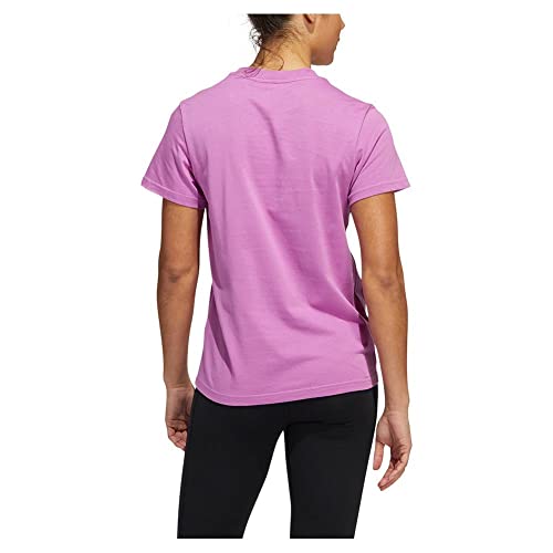adidas Women's 2TN Graphic Tee, Lilac, Small