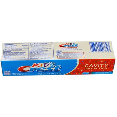Crest Kids Tube Size 4.6z Crest Kids Sparkle Fun Cavity Protection Toothpaste (Pack of 3)