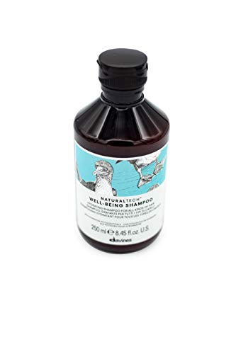 Davines Naturaltech WELLBEING Shampoo, Light And Gentle Cleansing To Moisturize, Protect and Enrich Without Changing Hair's Structure, 8.45 fl. oz.