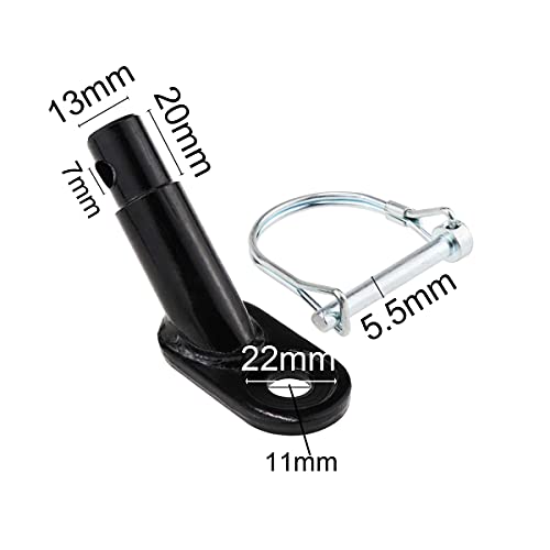 Bike Trailer Coupler for Kids Bike Trailer Hitch Adapter Attachment Cycling Coupler Accessories for Child Pet Cargo Instep Bike