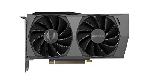 ZOTAC Gaming GeForce RTX 3060 Ti Twin Edge OC 8GB GDDR6 256-bit 14 Gbps PCIE 4.0 Gaming Graphics Card, IceStorm 2.0 Advanced Cooling, Active Fan Control, Freeze Fan Stop ZT-A30610H-10M
