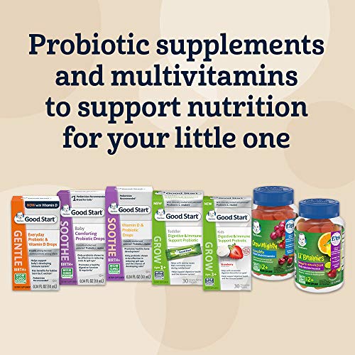 Gerber Good Start Baby Probiotic Drops with Vitamin D, Gentle, 0.34 Ounce
