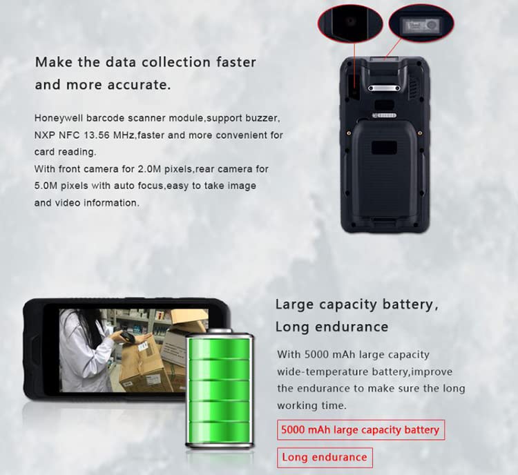 AMSTERDAM ACRYLIC RT62H Pocket PC Mini PC Mobile Computer Windows 10 OS 6'' Intel Cherry Trail Z8350 Bluetooth Single SIM GPS Shockproof Tablet PC